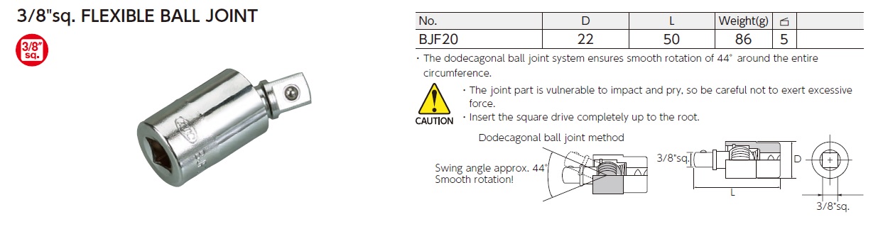 Ichiban Precision Sdn Bhd - KTC - KTC Flexible Ball Joint